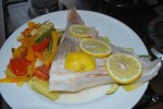 Baked Skate with Oven Roasted Vegetables – Chica Andaluza
