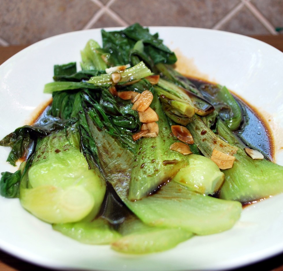 Pak Choi in Oyster Sauce – Chica Andaluza
